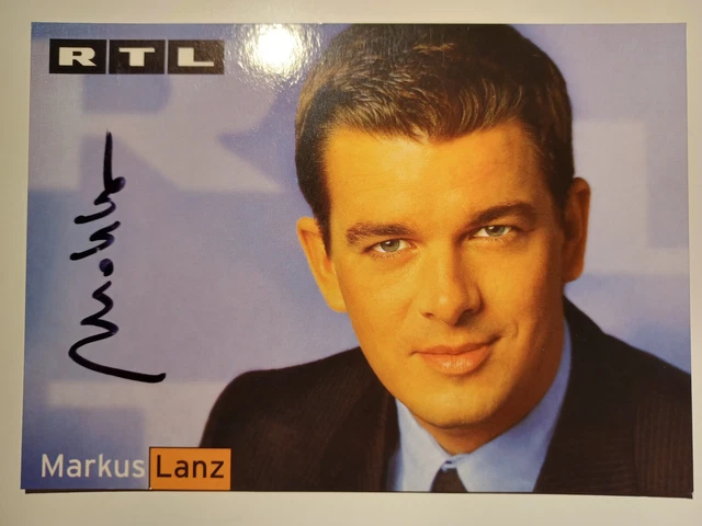 MARKUS LANZ ORIGINAL handsignierte Autogrammkarte / T1 EUR 7,90 ...