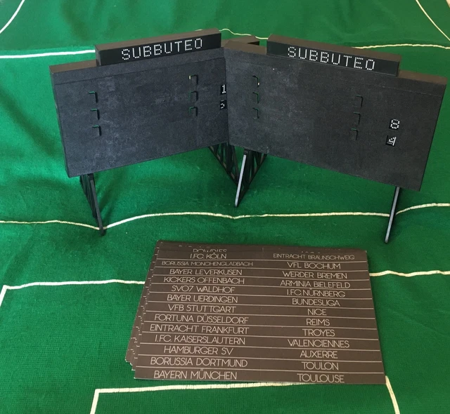 SUBBUTEO SCOREBOARDS (2) EUR 6,90 - PicClick FR