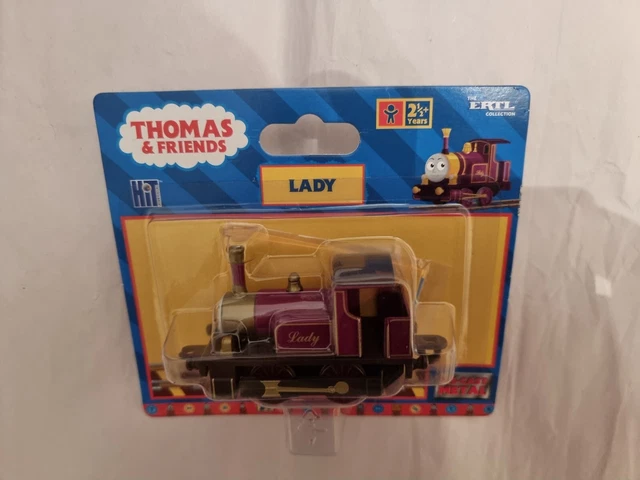 THOMAS THE TANK Engine & Friends ERTL LADY TRAIN DIECAST NEW 2003 COMBI ...