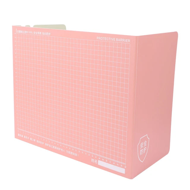 SCHOOL PRIVACY FOLDER Students Desks Dividers Screen Protection £15.00 ...