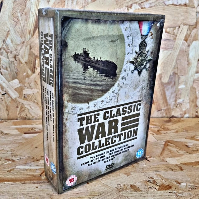 THE CLASSIC WAR Collection DVD Box Set 5 War Classic Films Brand New ...