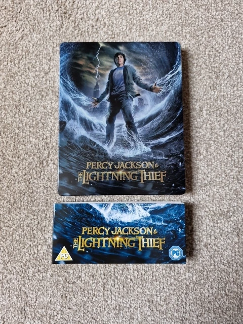 PERCY JACKSON & the lightning thief blu ray steelbook £10.00 - PicClick UK