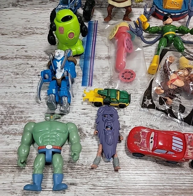 RANDOM MIXED SMALL Toy Lot 10x8x6 Box 20 + pcs. (3 + pounds). See all ...