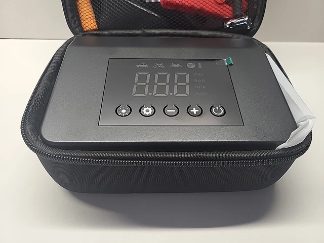 ALL IN ONE Portable Car Jump Starter With Air Compressor 4000A Car ...