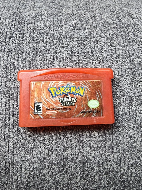 AUTHENTIC POKEMON: FIRERED Version GBA - Tested - Saves $89.99 - PicClick