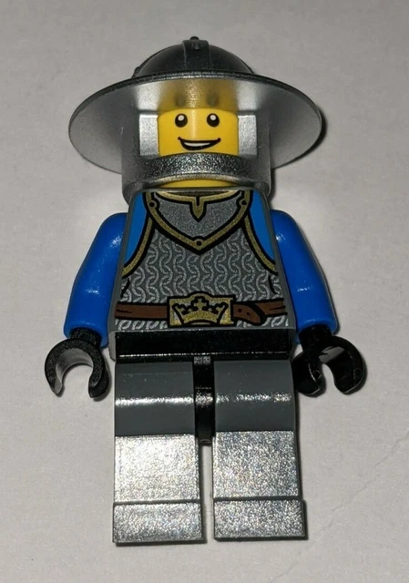 LEGO CASTLE KING'S Knight Minifigure Scale Mail Crown Belt 70400 cas517 ...