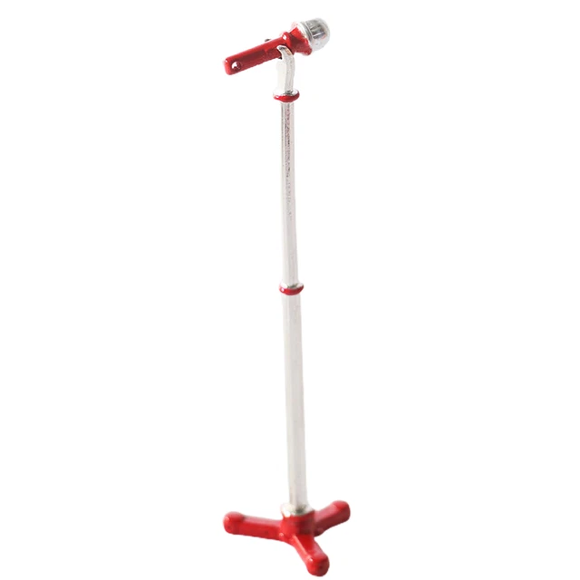 MINIATURE MICROPHONE STAND Compact Creative Miniature Microphone Stand ...
