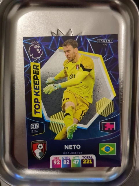 PANINI ADRENALYN XL Premier League 2023/2024 Top Keeper Neto £0.50 ...