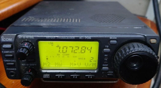 ICOM IC-706 HF/6M/2M All Mode Transceiver 100W - Working Fully $370.00 ...