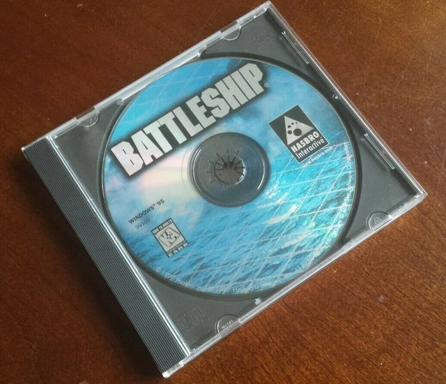 &BATTLESHIP& CLASSIC NAVAL Warfare PC Game CD-ROM - Windows 95 EUR 6,44 ...