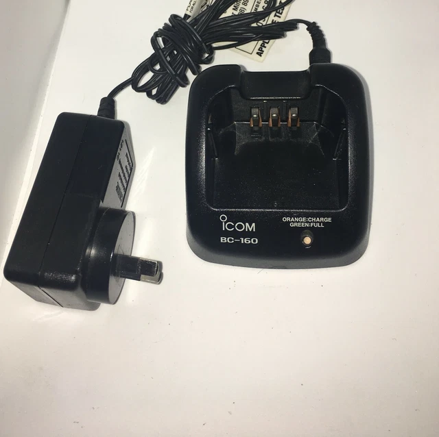 GENUINE ICOM BC-160 Charger To Suit Icom Ic-41W And Ic-41S Handheld ...