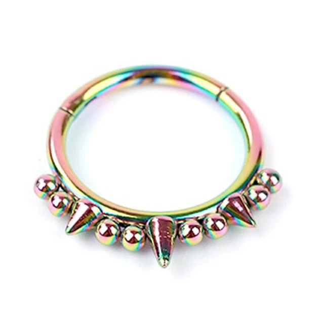 PIERCING NEZ ANNEAUX en fer à cheval Septum Nose Anneau de nez de nez EUR 1,85 - PicClick FR