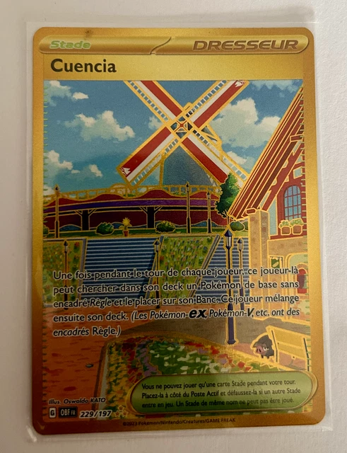CARTE POKEMON CUENCIA Français - Gold EV3 OBF FR - 229/197- Neuf EUR 9 ...