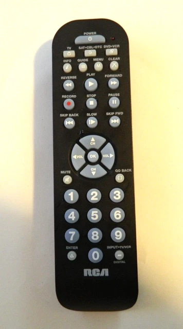 RCA PLATINUM PRO Universal Remote RCR3273e 3 devices. Works. BB4 $8.99 ...