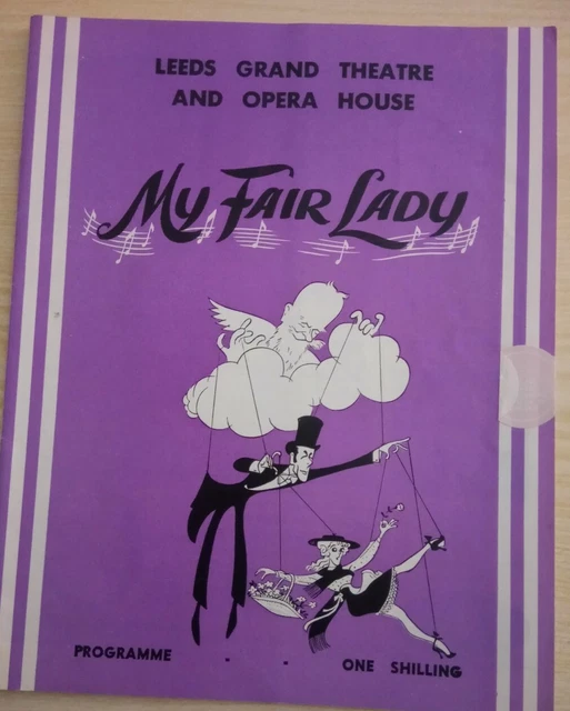 CHARLES STAPLEY JEAN Scott MY FAIR LADY 1965 Leeds Grand Theatre ...