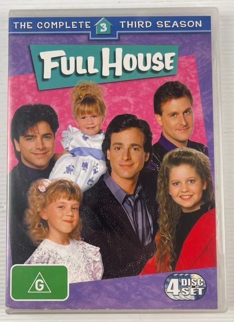 FULL HOUSE - Season 3 Complete DVD Box Set (Region 4) $10.95 - PicClick AU