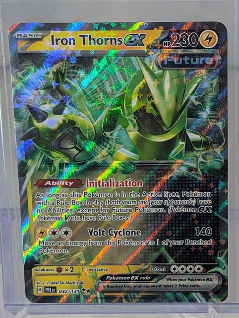 IRON THORNS EX Pokémon TCG Prismatic Evolution 32/131 Holo Double Rare ...