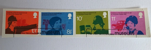 1976 BRITISH POSTAGE Stamps Centenary First Telephone Call by AG Bell ...