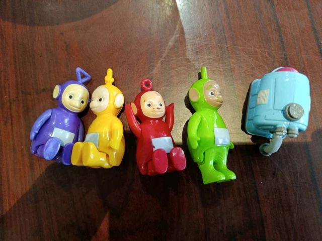 TELETUBBIES HOME HILL House Figures Po Laa La Dipsy Tinky Great Cake ...