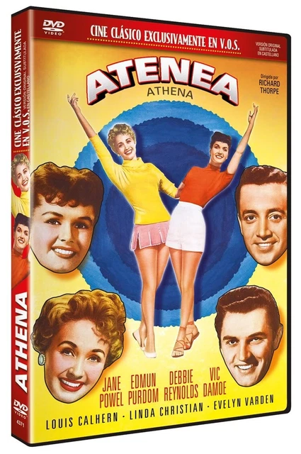 ATHENA (1954) * Jane Powell, Debbie Reynolds * UK Compatible DVD New £9 ...
