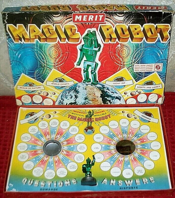 MAGIC ROBOT 1A EDIZIONE GIOCO VINTAGE MERIT TOY IN ITALIANO. EUR 40,00 ...