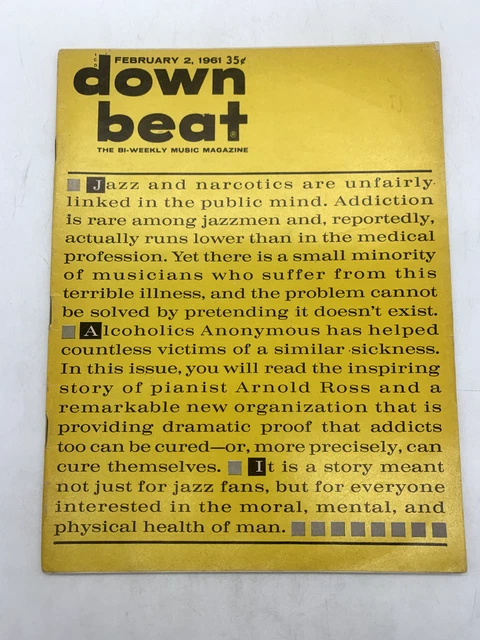 DOWN BEAT 1961 Ed Thigpen George Van Eps Ella Fitzgerald (Jazz History ...