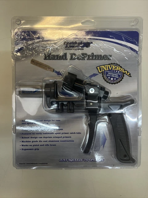 FRANKFORD ARSENAL PLATINUM Series Hand Deprimer Tool for Standard ...