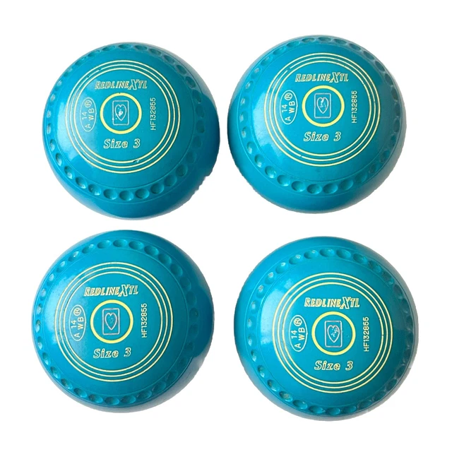 THOMAS TAYLOR REDLINE XTL Size 3 Lawn Bowls …Set of 4 $650.00 - PicClick AU