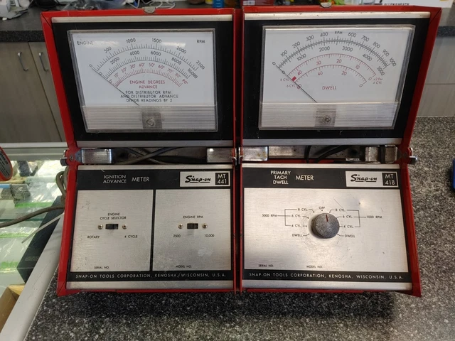 SNAP-ON MT-441 AND MT-418 Ignition Advance Meter $120.00 - PicClick CA