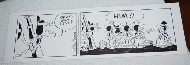 REDEYE ORIGINAL ART comic strip by Bill Yates Mel Casson Indian Doctor ...