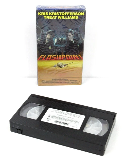 FLASHPOINT VHS 1984 Goodtimes Home Video Kris Kristofferson Shrink £2.80 - PicClick UK