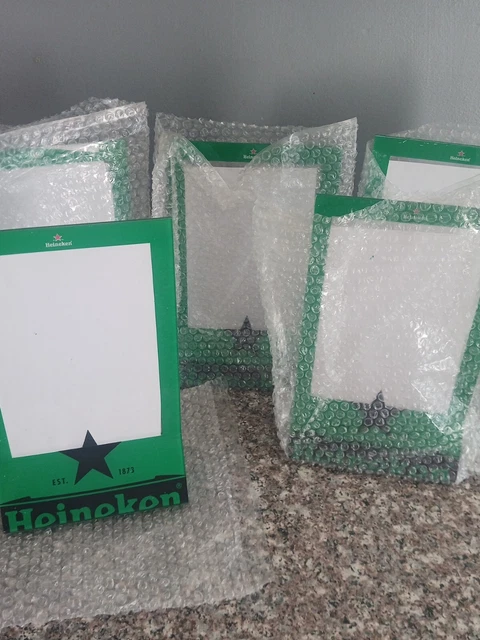 NEW HEINEKEN ACRYLIC Menu Board Table Tents. Set of 5 £15.57 - PicClick UK