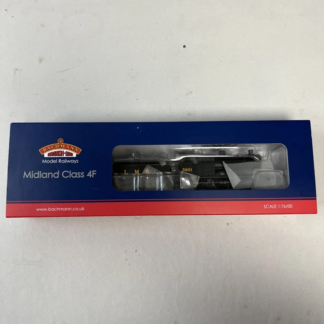 OO GAUGE BACHMANN 31-880 Class 4F 0-6-0 3851 LMS Black Locomotive £99. ...