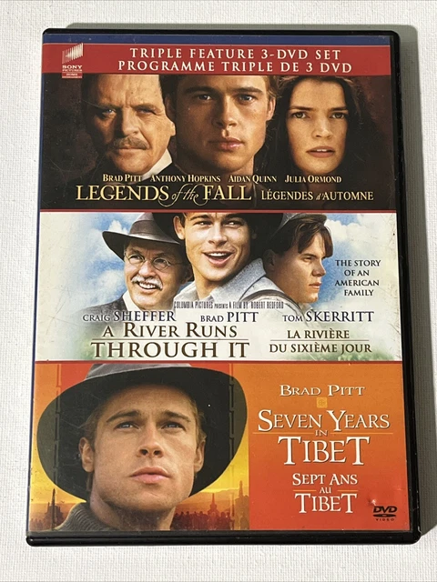 BRAD PITT TRIPLE Movie Feature (DVD Movie) 3 Disc Set $10.77 - PicClick CA