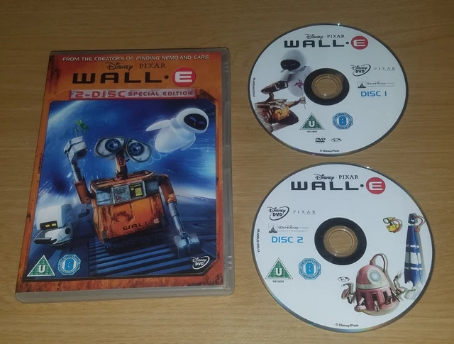 WALL-E ( DISNEY Pixar DVD ) 2-Disc Special Edition / Region 2 UK EUR 1,15 - PicClick IT