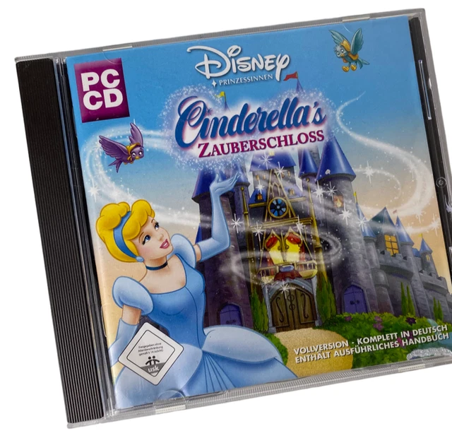 DISNEY PRINZESSINNEN CINDERELLAS Zauberschloss PC CD Rom Cinderella ...