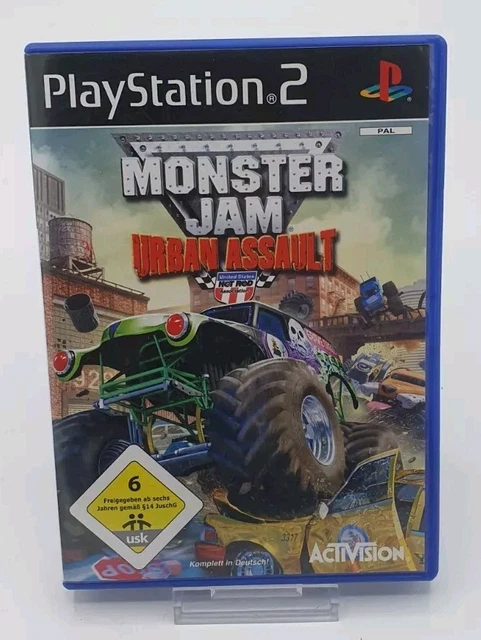 MONSTER JAM: URBAN Assault (Sony PlayStation 2, 2009) Ps2 Spiel Game ...