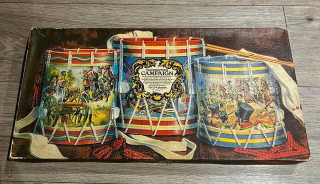 WADDINGTONS CAMPAIGN BOARD Game 1971 John Waddington Complete Boxed £9. ...