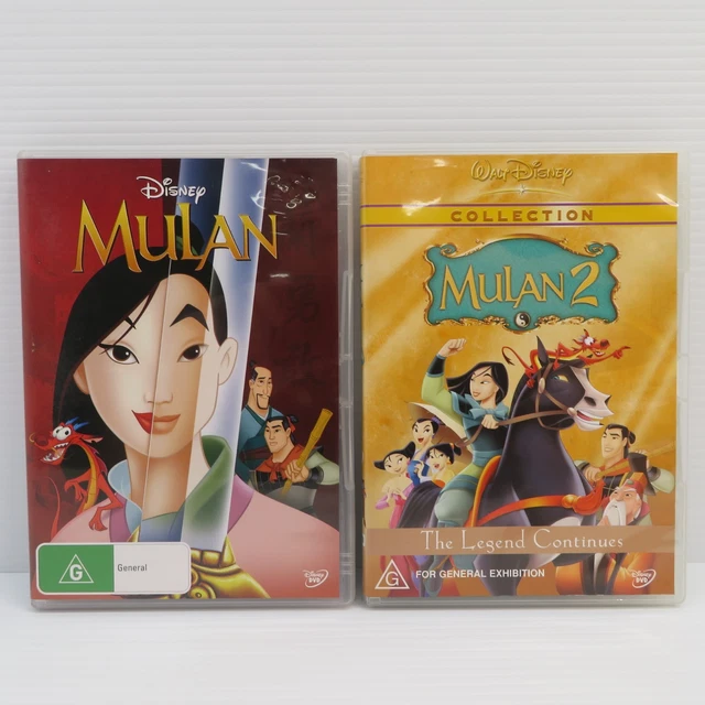 WALT DISNEY MULAN And Mulan 2 Set - DVD - Region 4 - Fast Postage !! $15.29 - PicClick AU