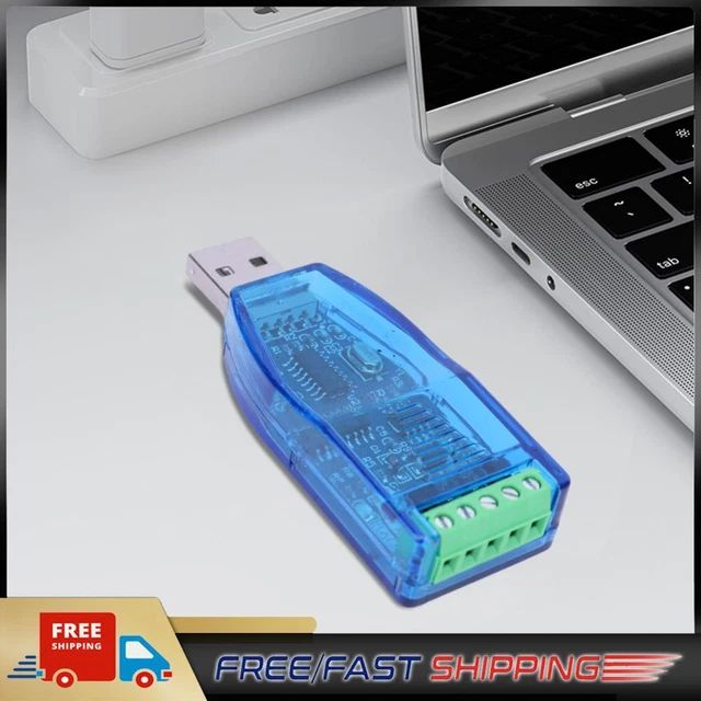 INDUSTRIAL USB TO RS485 Connector Module ESD Protection Converter ...
