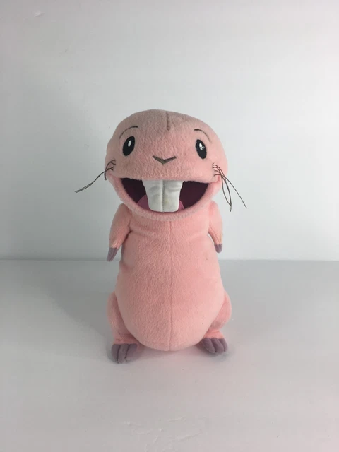 DISNEY KIM POSSIBLE 10" Talking Rufus Mole Rat Plush Toy UNTESTED £19. ...