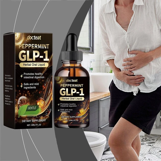 GLP-1 SUPPLEMENT LIQUID Drops, GLP1 Activate Fiber Berberine Cyelon ...