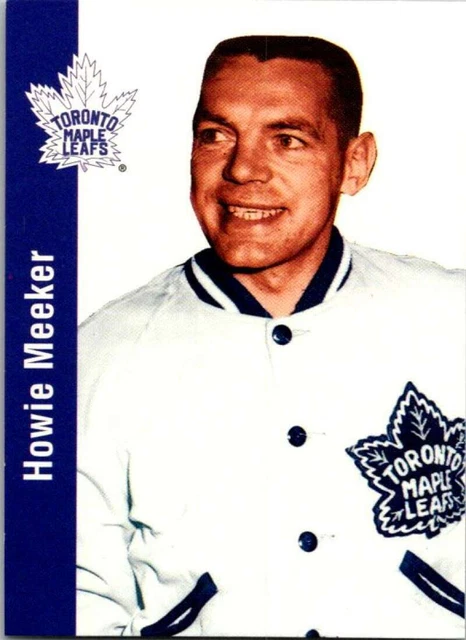 1994-95 PARKHURST LIEN manquant #133 Howie Meeker Toronto Maple Leafs ...