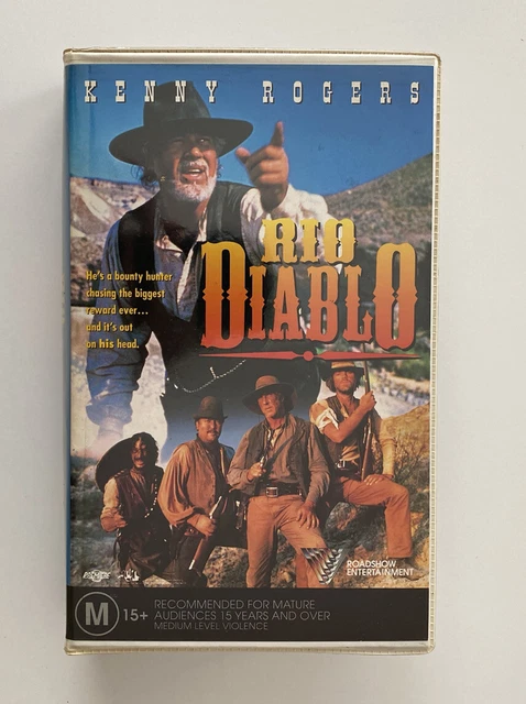 RIO DIABLO [VHS] Roadshow Video Big Box Ex-Rental Tape 1993 Kenny ...