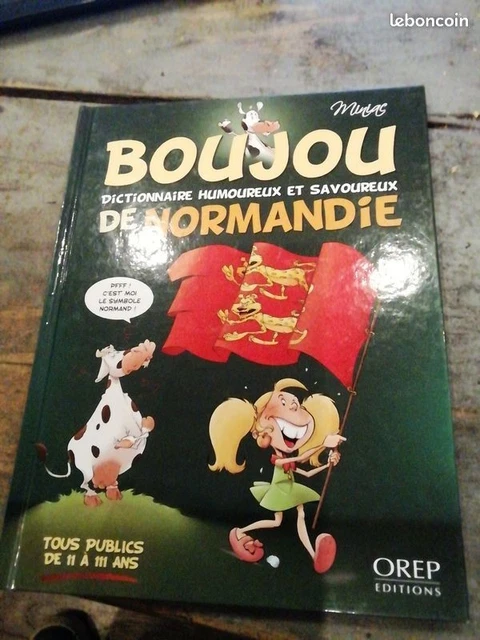BD BOUJOU DICTIONNAIRE humoureux et savoureux de normandie miniac orep ...