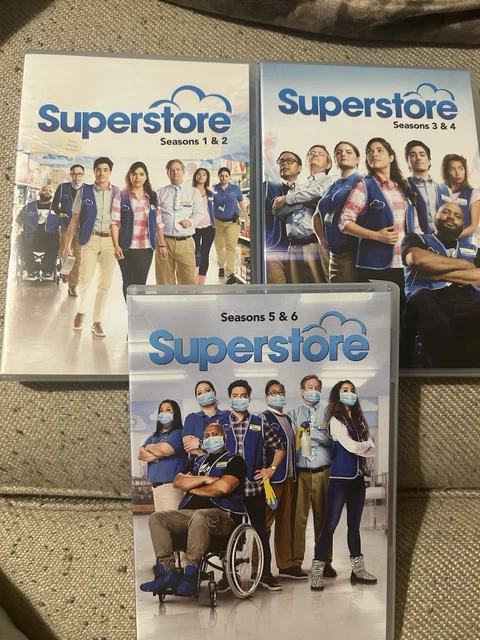 SUPERSTORE COMPLETE TV Series DVD Box Set Seasons 1-6, 16-Disc, English ...