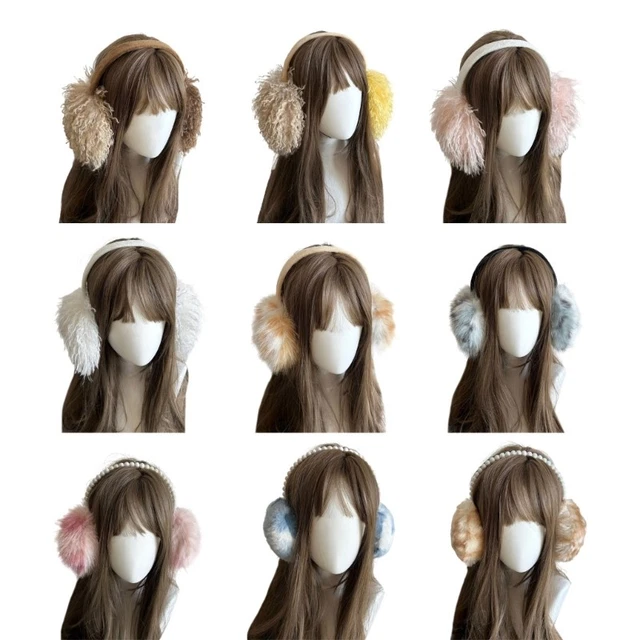 COLLAPSIBLE PLUSH EARMUFFS for Women and Children of All Ages Outdoor ...