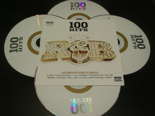 100 HITS : R&B Cds 1,2,4,5 4 Discs Only (2012) 80 Tracks Compilation No ...