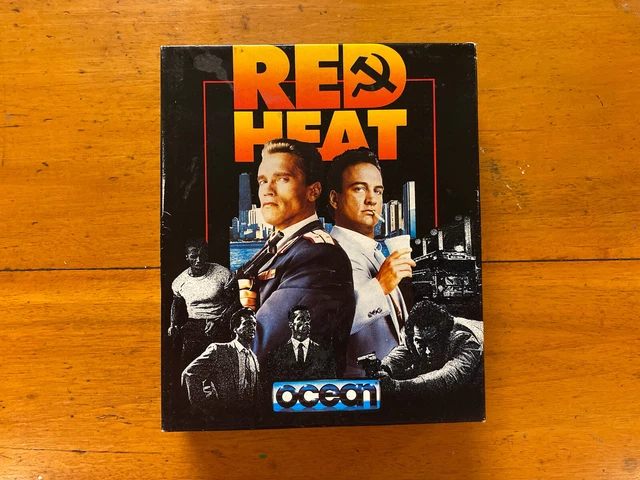 VINTAGE RED HEAT Double Dentene Commodore 64/128 Cassette C64 Game Free ...