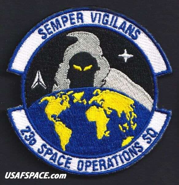USAF 23RD SPACE OPERATIONS SQUADRON - AIR FORCE 3.75" PATCH on VEL £9. ...